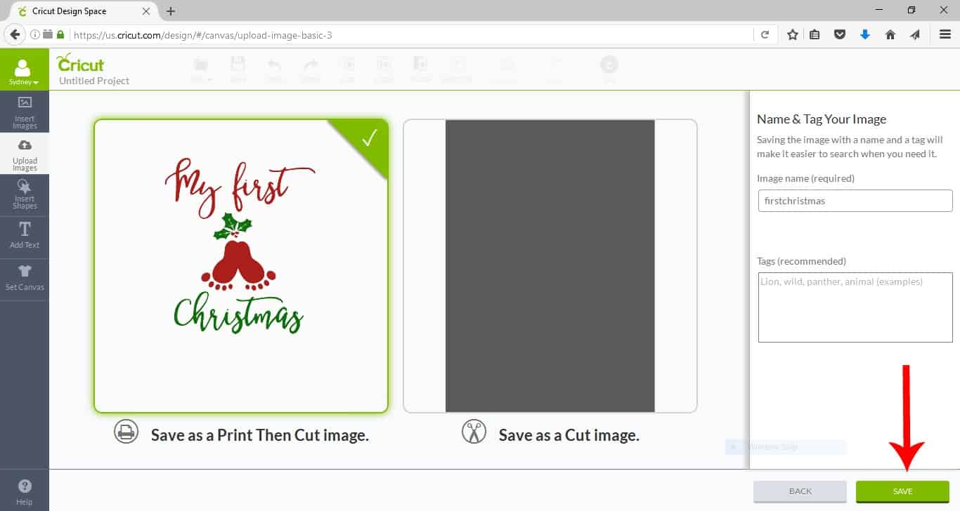 Cricut 101 How To Upload Your Own Image In Design Space Tastefully Frugal